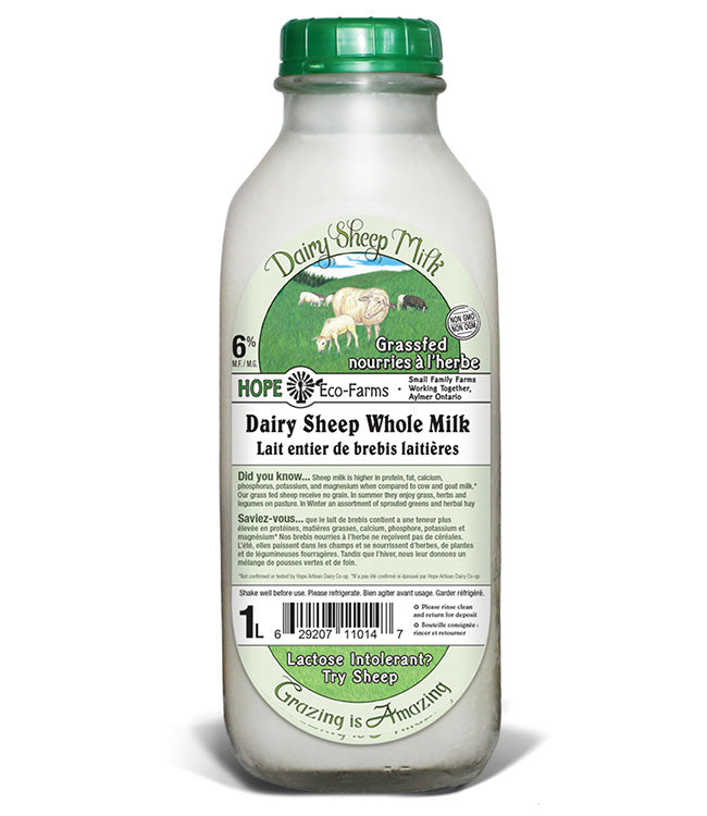 1L Hope Eco Sheep Milk, Glass – Sheldon Creek Supply Co.
