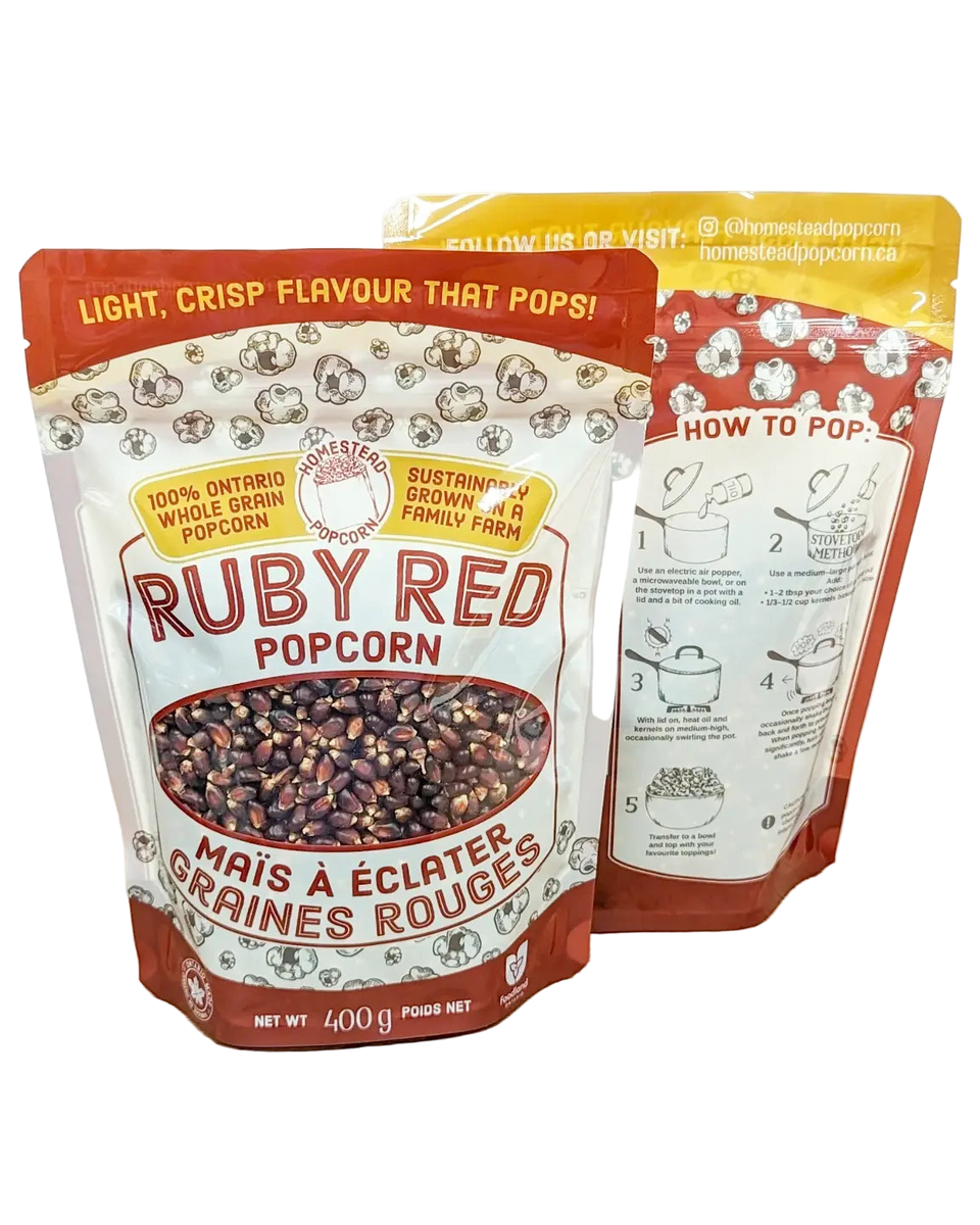 Homestead Popcorn - Ruby Red Popcorn – Sheldon Creek Supply Co.