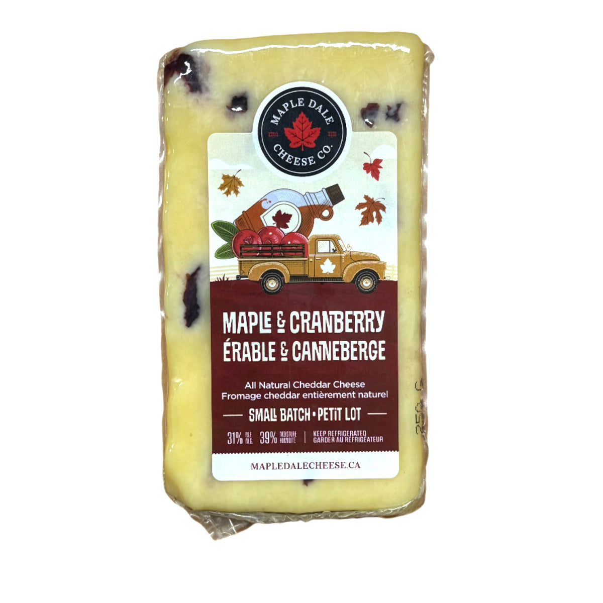 Maple Dale Cheese - Maple Cranberry – Sheldon Creek Supply Co.
