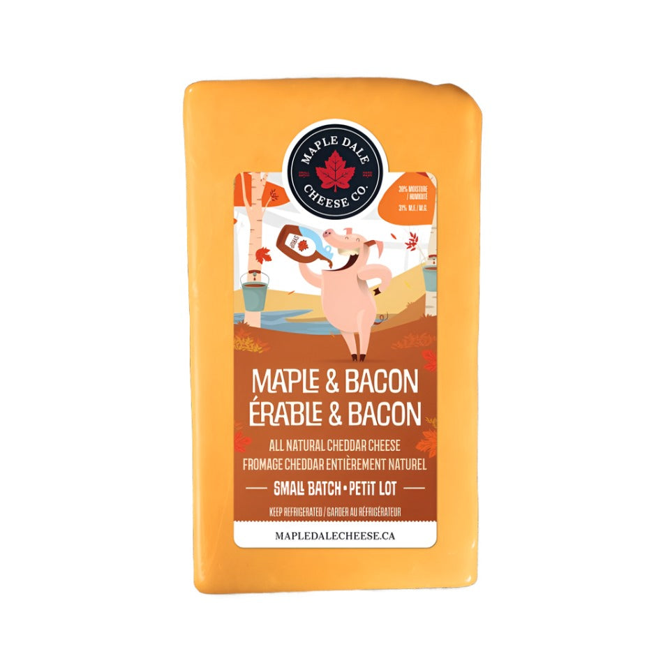 Maple Dale Cheese - Maple Bacon Cheddar – Sheldon Creek Supply Co.