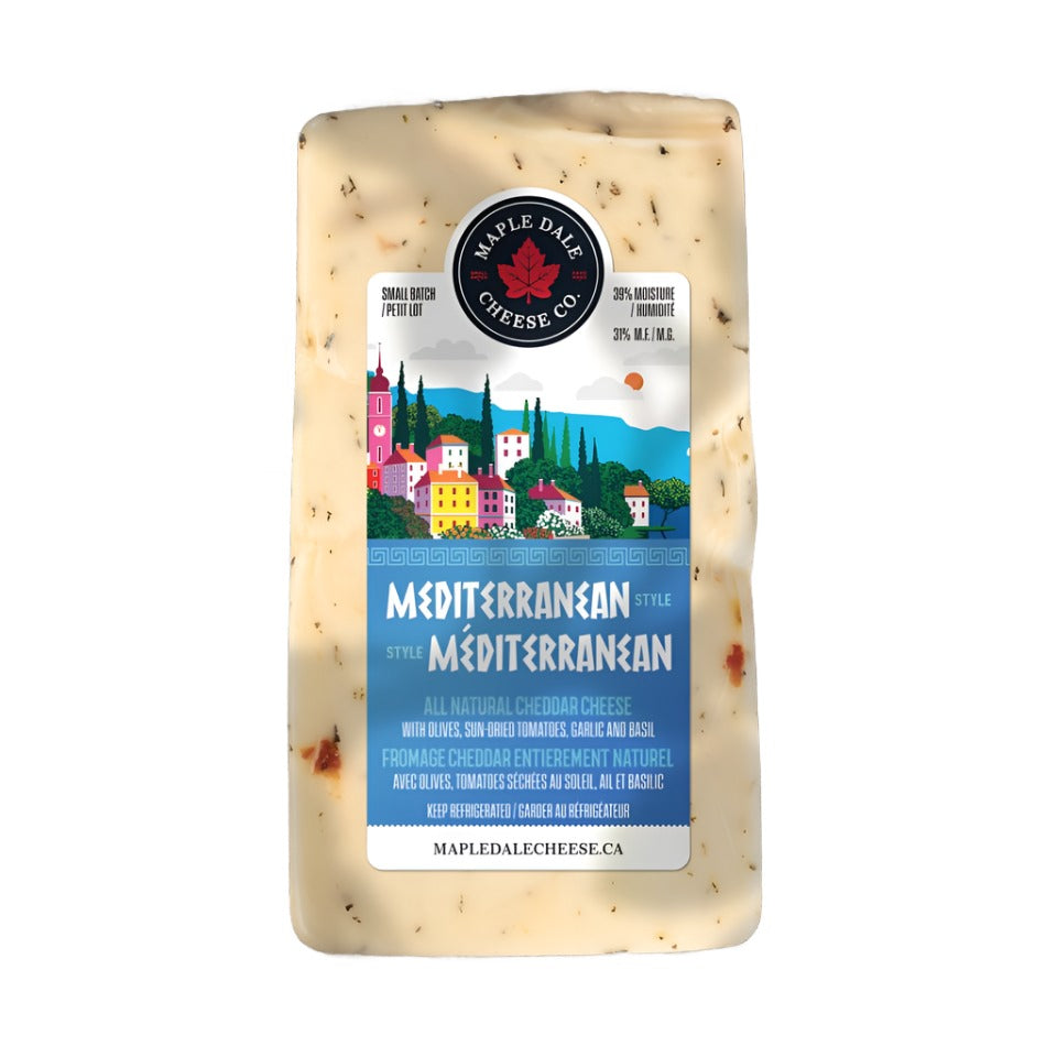 Maple Dale Cheese - Mediterranean Cheddar – Sheldon Creek Supply Co.
