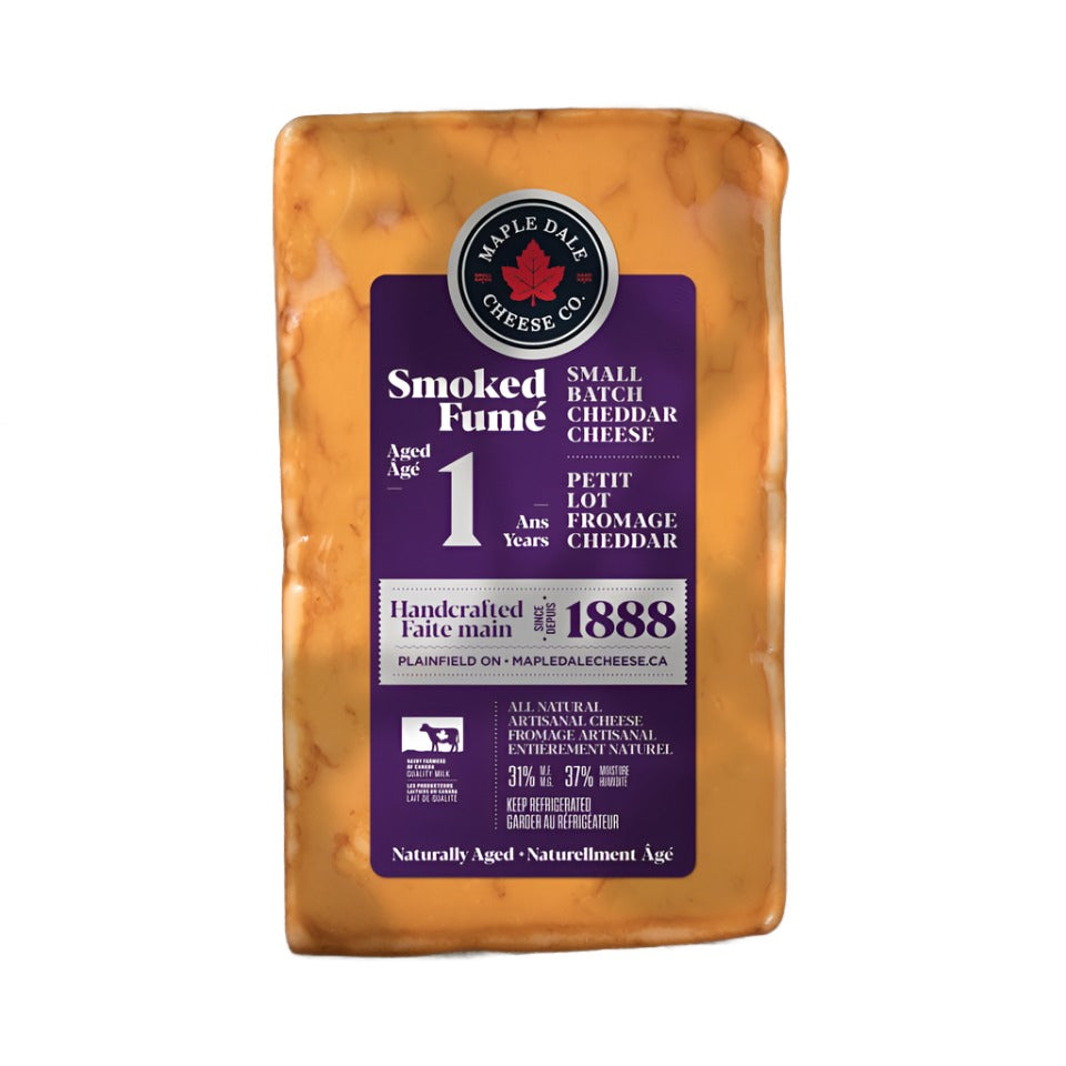 Maple Dale Cheese - 1 Year Smoked Cheddar – Sheldon Creek Supply Co.