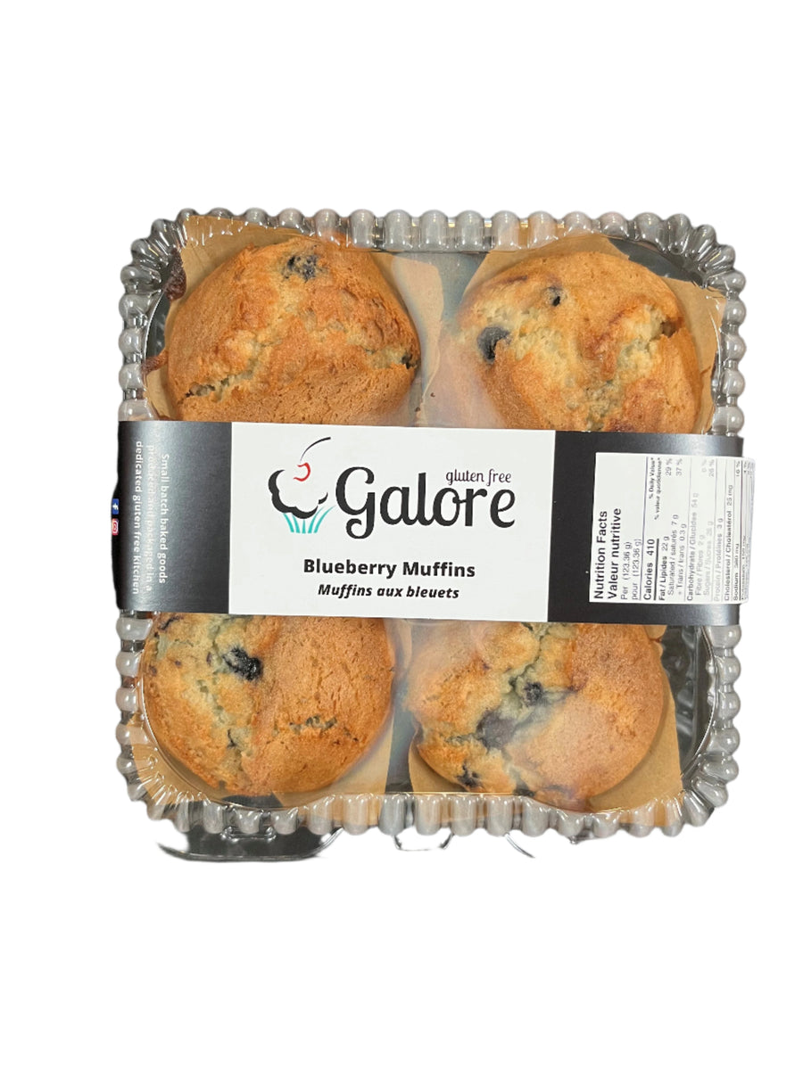 Gluten Free Galore - Blueberry Muffin (4pk) – Sheldon Creek Supply Co.