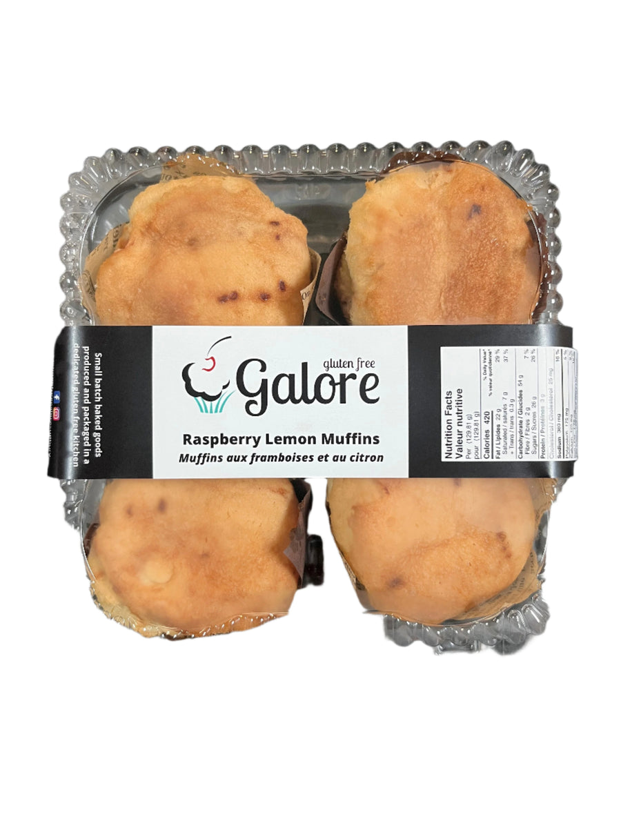 Gluten Free Galore - Lemon Raspberry Muffin (4pk) – Sheldon Creek ...